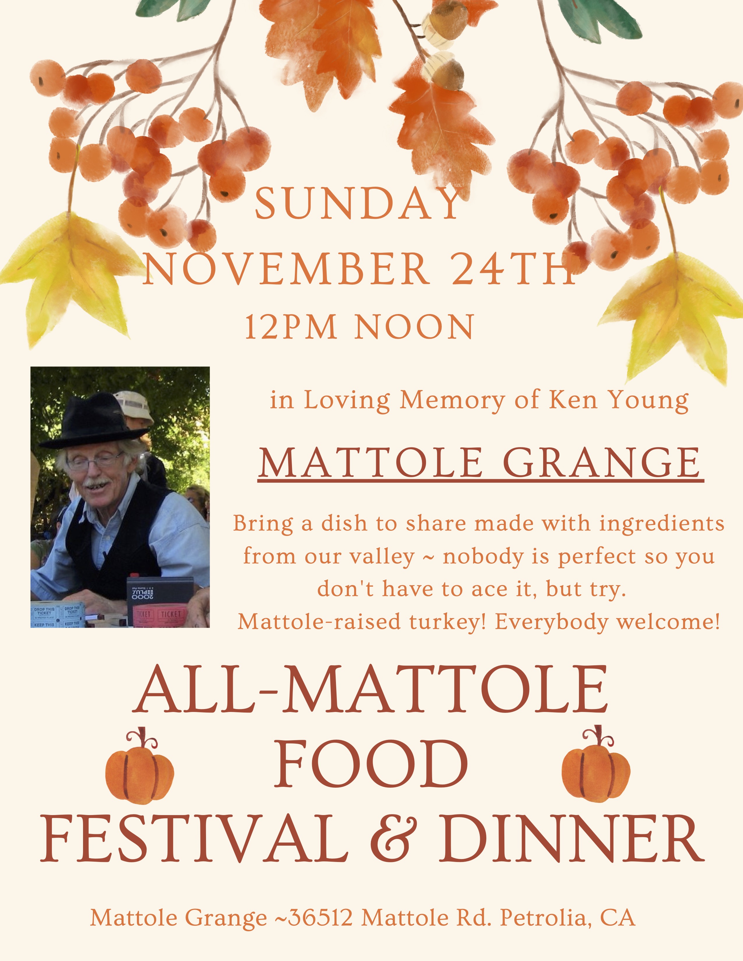 Events – Mattole Valley Grange